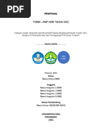 Template Proposal P2MW 2022 | PDF | Bisnis | Seni