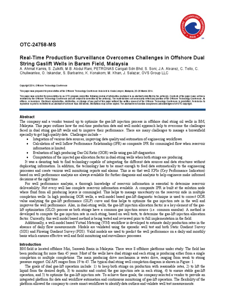 Real-Time Production Surveillance Overcomes Challenges in Offshore Dual ...