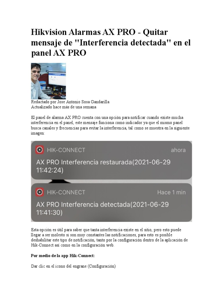 Hikvision Alarmas AX PRO | PDF