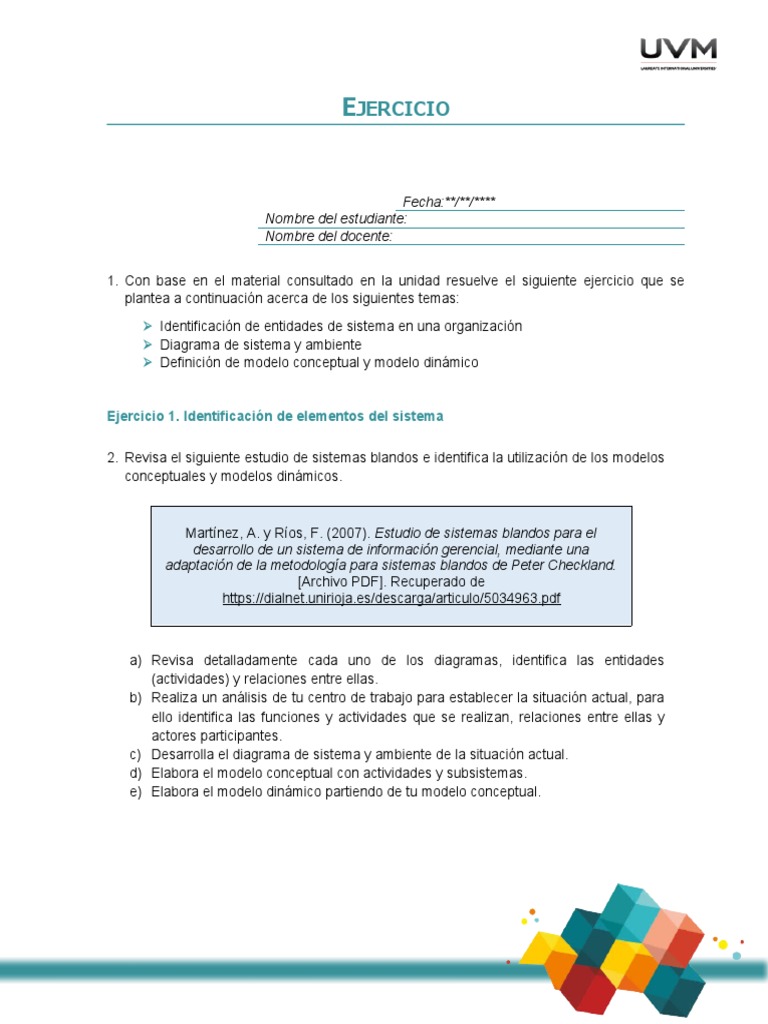 A7 Ejercicio | PDF | Modelo conceptual | Informática