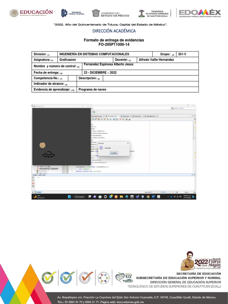 Juego de Naves en Java | PDF