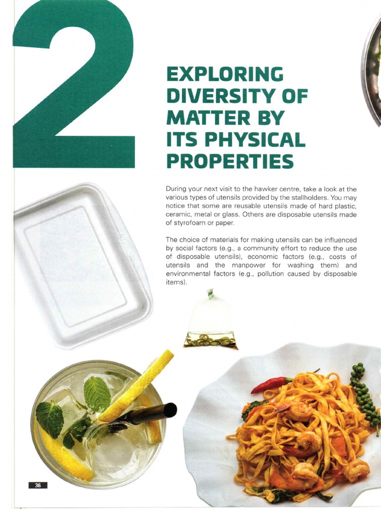 Chapter 2 - Exploring Diversity of Matter by Physical | PDF