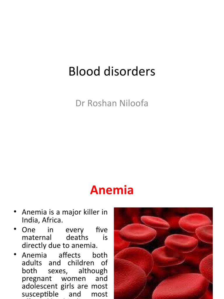 Understanding Blood Disorders: An Overview of Anemia and Leukemia | PDF ...