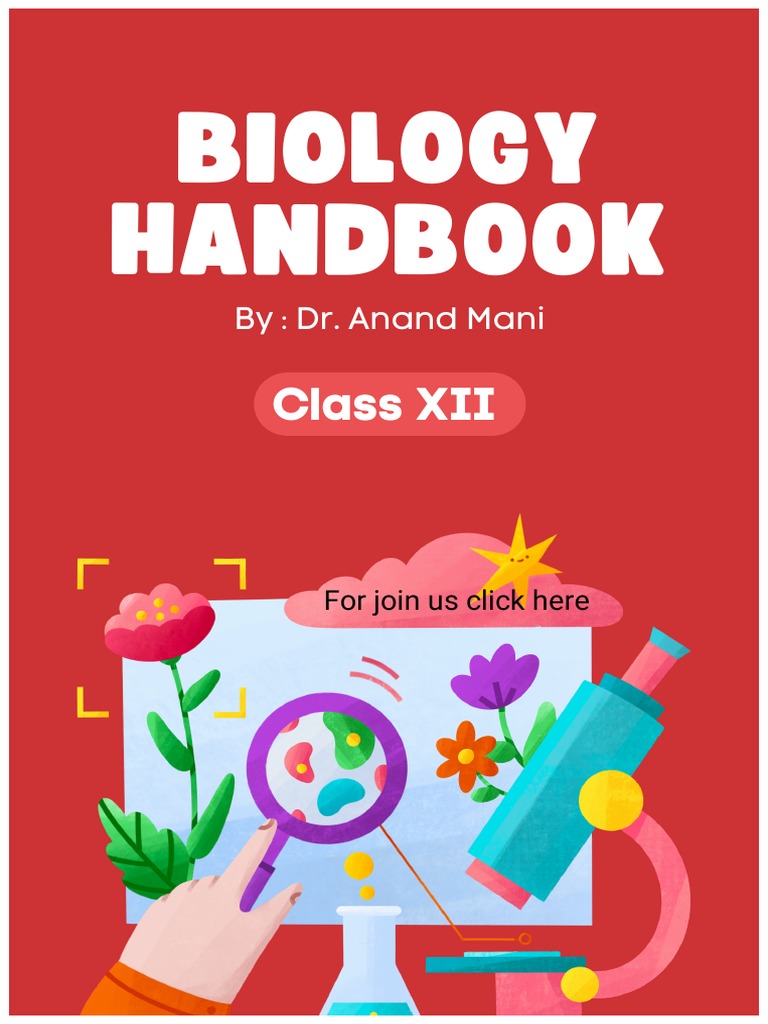 Biology Handbook Class 12 | PDF | Fertilisation | Flowers