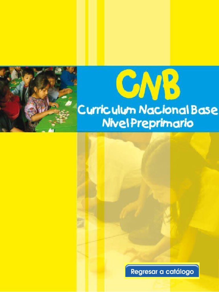 CNB Nivel Preprimario | PDF | Plan de estudios | Multilingüismo