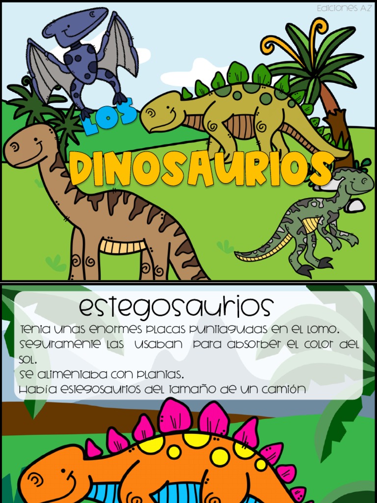Libro de Los Dinosaurios | PDF
