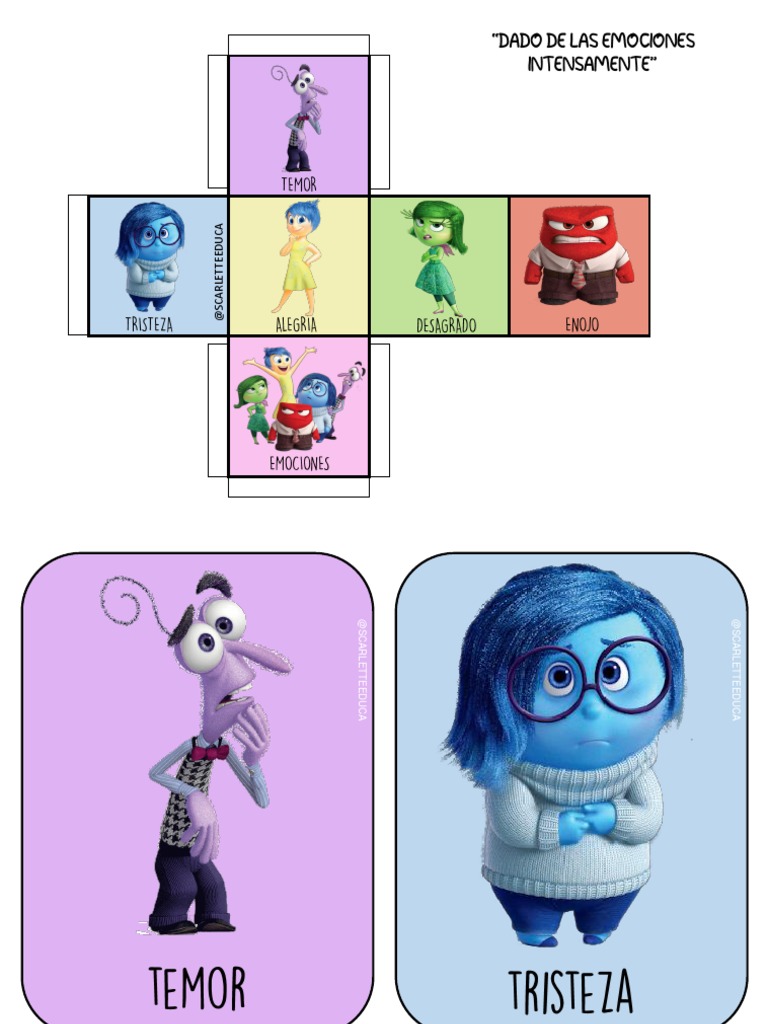 Pack Emociones Intensamente | PDF