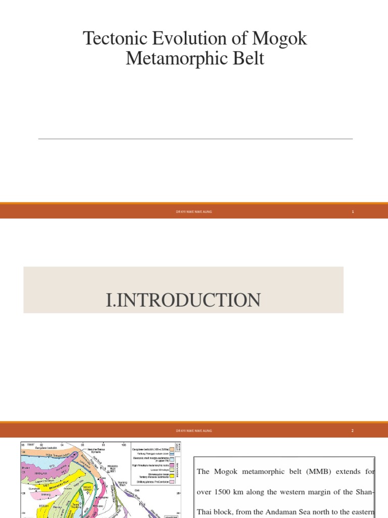 Tectonic Evolution of Mogok Metamorphic Belt | PDF | Fault (Geology ...