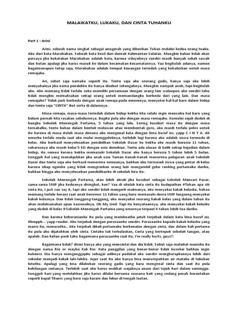 MALAIKATKU, LUK-WPS Office | PDF | Pengembangan Diri | Puisi