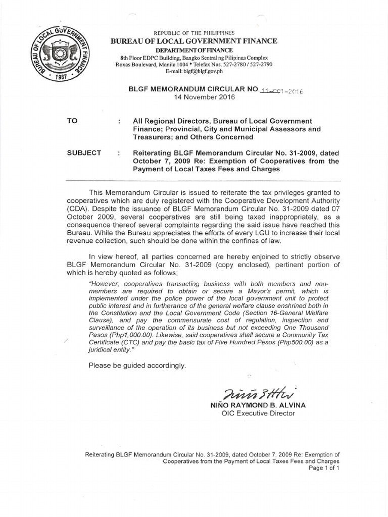 BLGF mc11 001 2016 | PDF