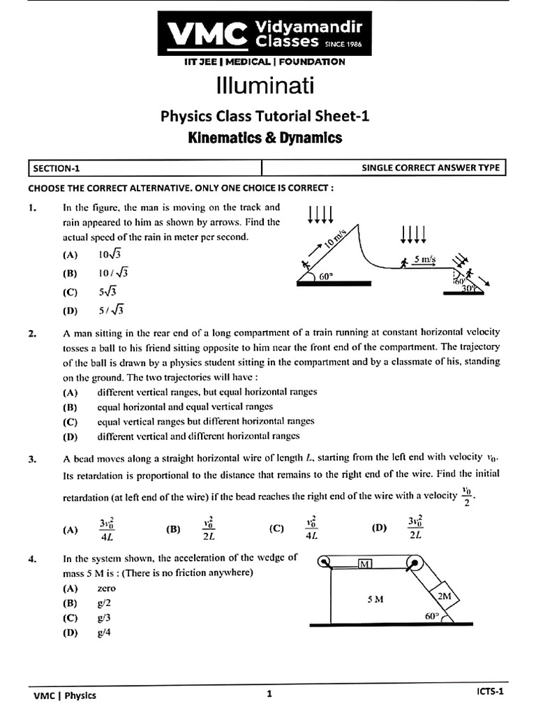 Icts 1 Phy | PDF