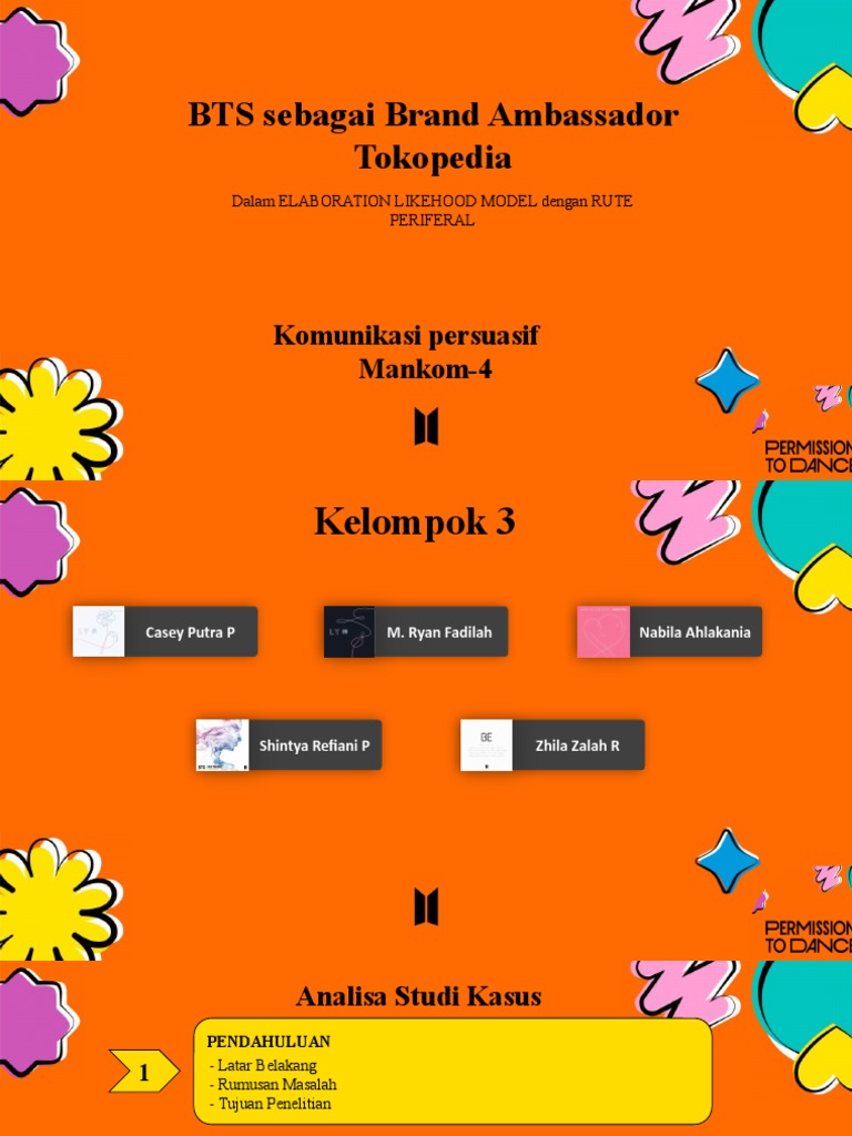 Tugas 3 Kelompok 3 (Studi Kasus E-Commerce Tokopedia Menggunakan BTS Sebagai Brand Ambassador ...