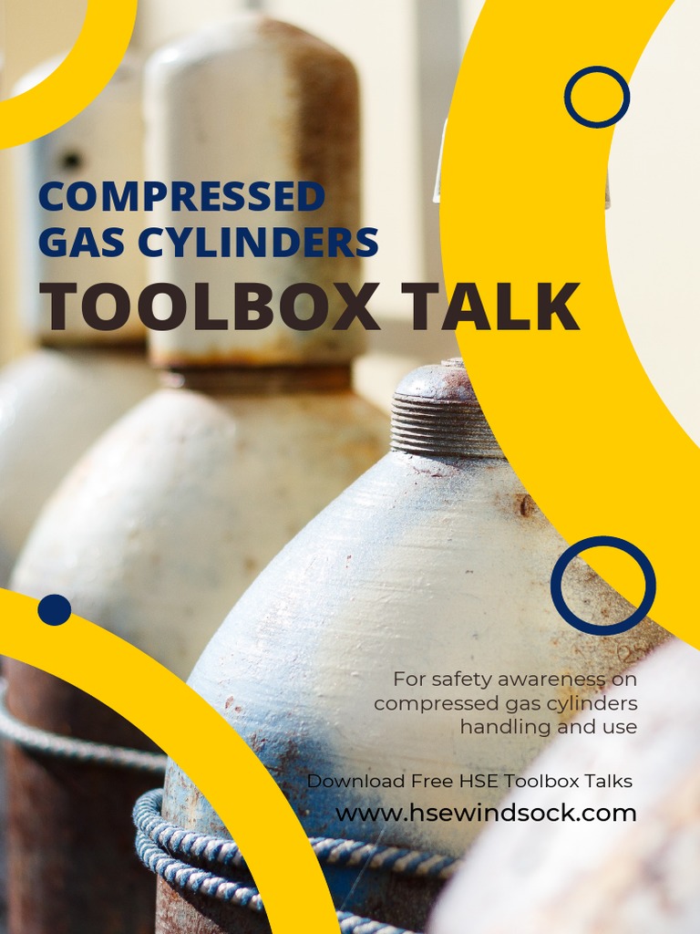 Compressed Gas Cylinder Safety Guide | PDF | Gases | Chemical Industry