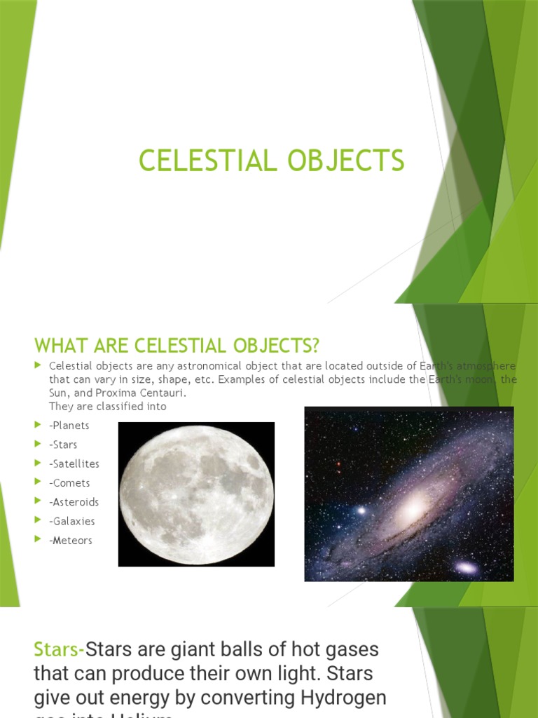 Intro to Celestial Objects | PDF | Science & Mathematics