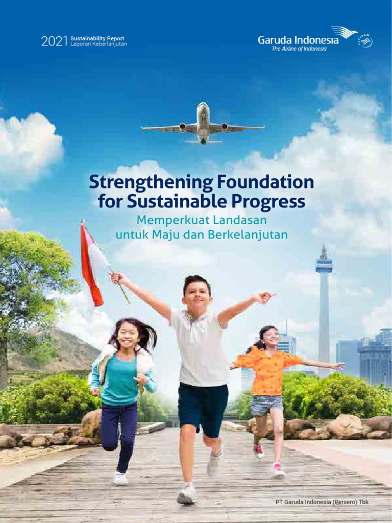Laporan Keberlanjutan Garuda 2021 | PDF | Bisnis