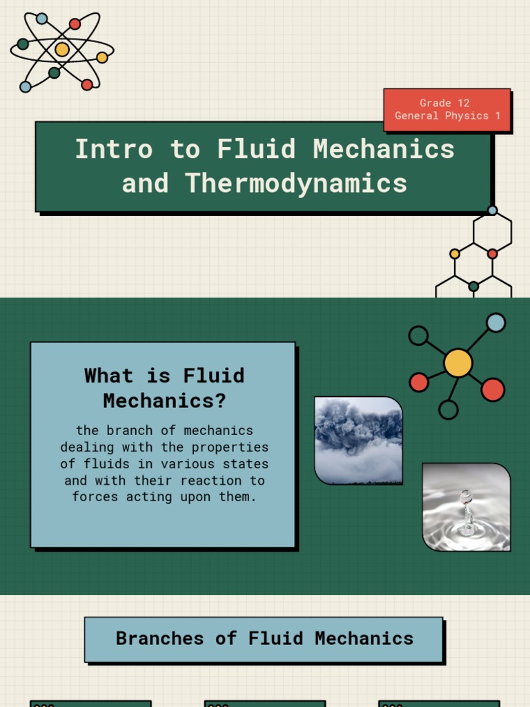 Fluid Mechanics and Thermodynamics Guide | PDF | Density | Fluid Mechanics