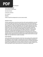 Summary of Chapters 7 & 8 | PDF | To Kill A Mockingbird