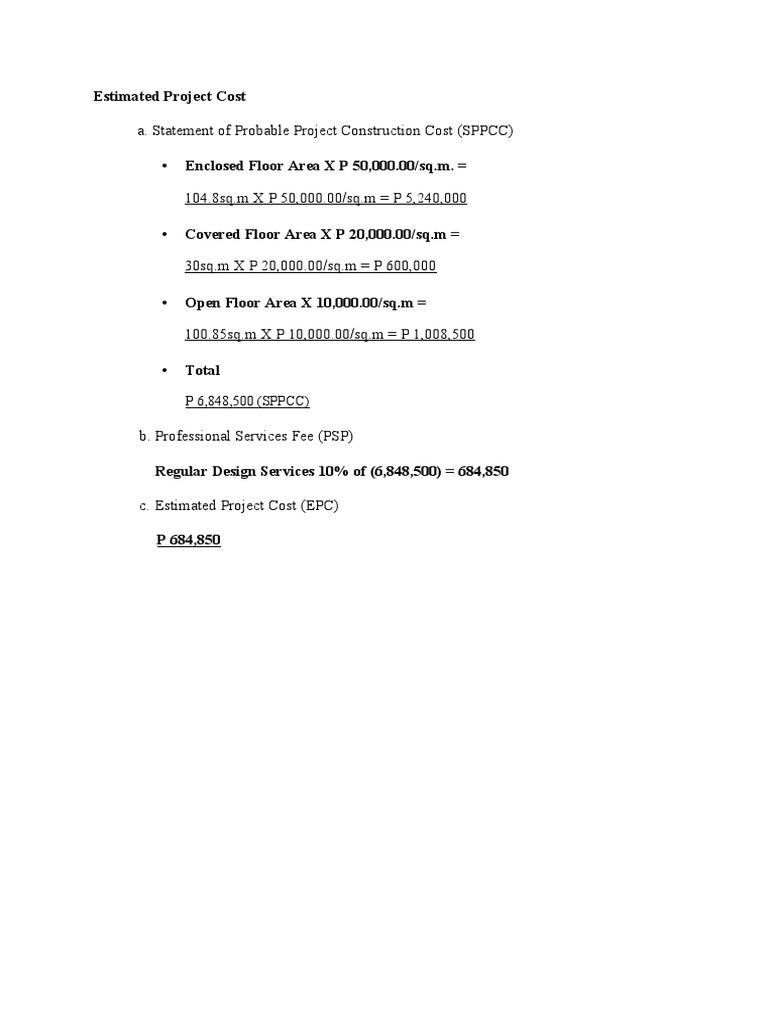 List of Materials Specifications, EPC, PROPOSAL LETTER | PDF