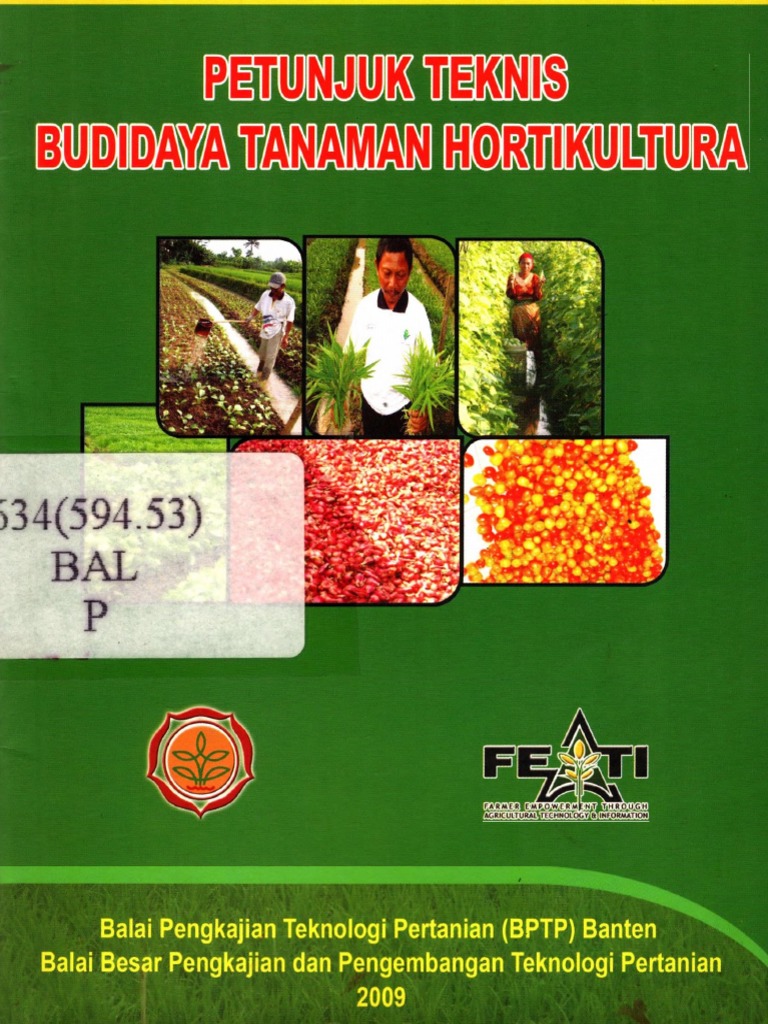 Petunjuk Teknis Budidaya Tanaman Hortikultura | PDF | Griya & Taman