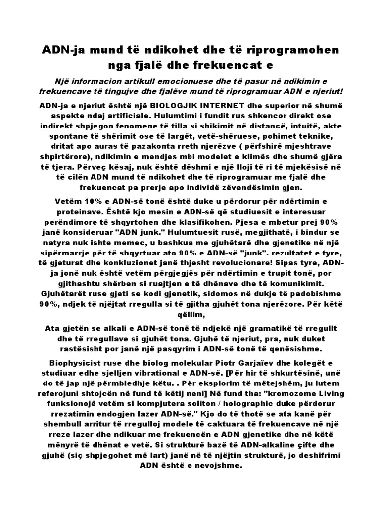 ADN (Shqip) ... | PDF