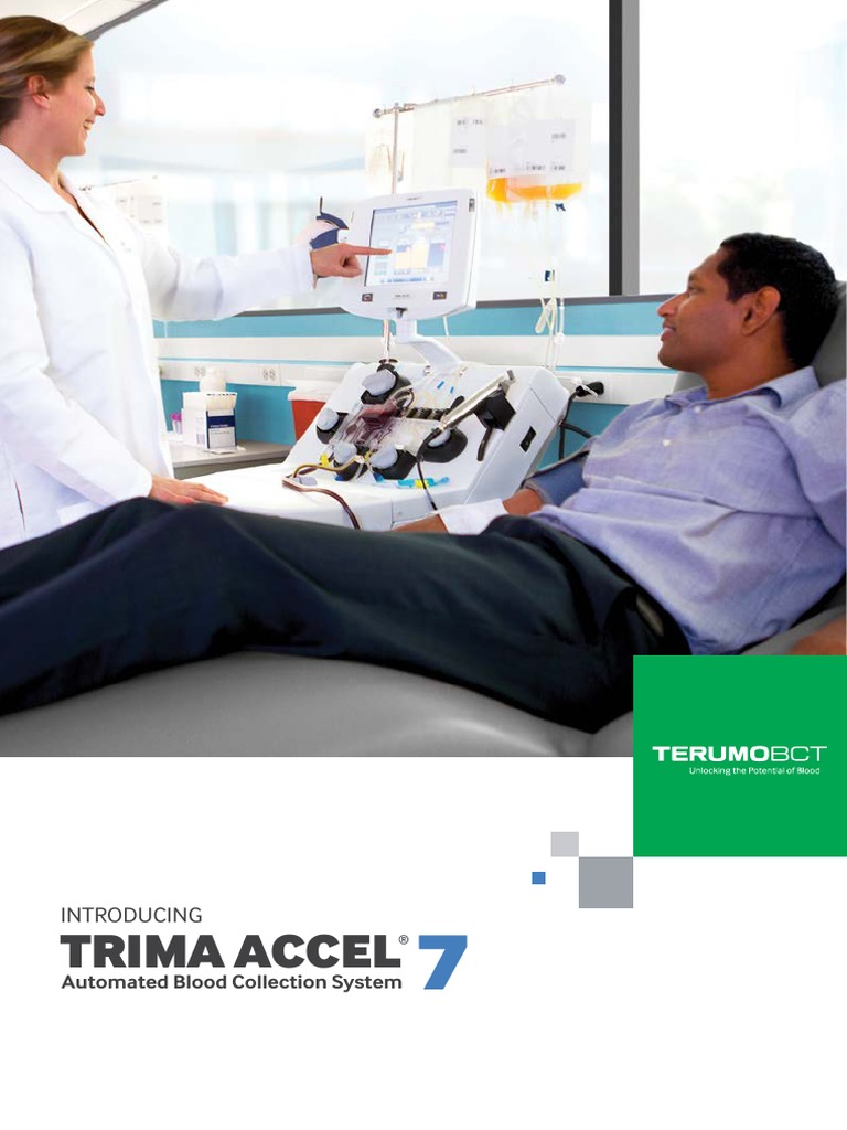 Trima-Accel Ver7 | PDF | Platelet | Blood Donation