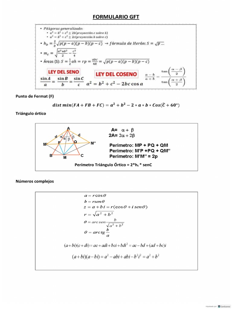 Formulario Gft Hasta El Final 1889057783 Pdf