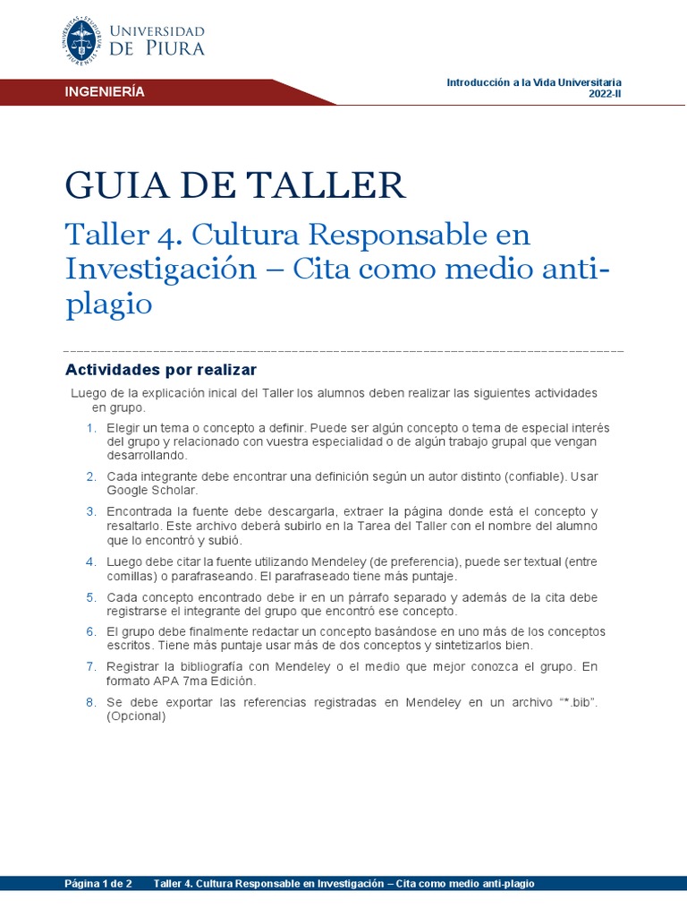 Plantilla UDEP | PDF | Bibliografía