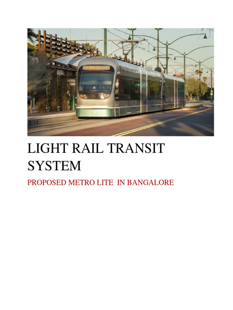 METRO1 | PDF | Light Rail | Rapid Transit