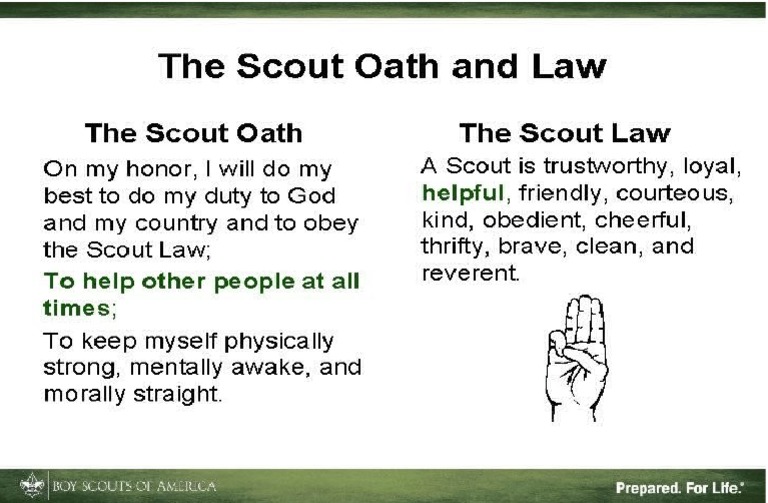 SCOUT LAW AND OATH | PDF