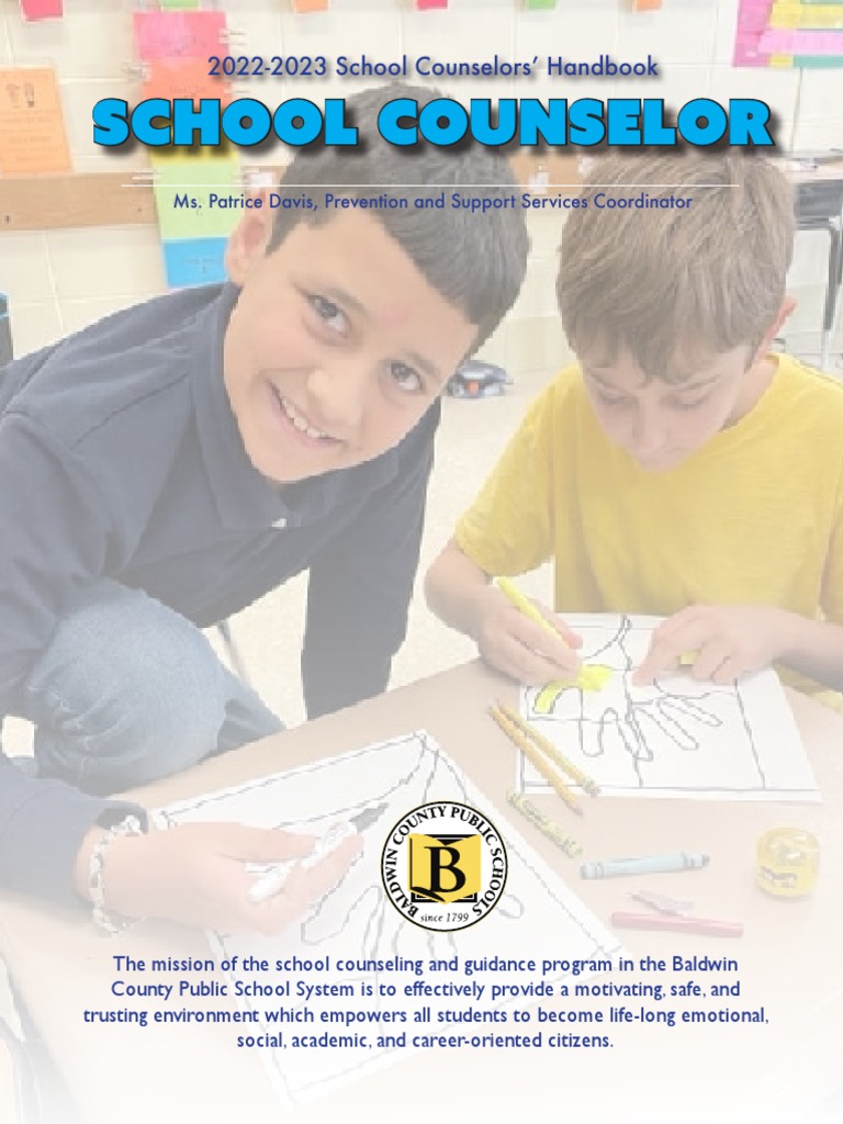 2022 2023 School Counselors Handbook | PDF | School Counselor ...
