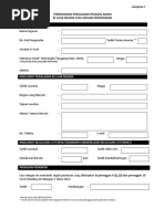 30 Borang Kemudahan Tambang Mengunjungi Wilayah Asal Borang Tempahan Tiket Kewangan | PDF