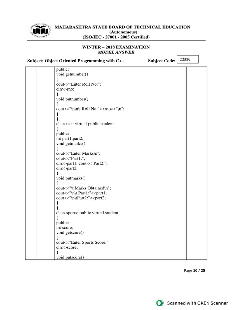 Final Oop Reduction | PDF