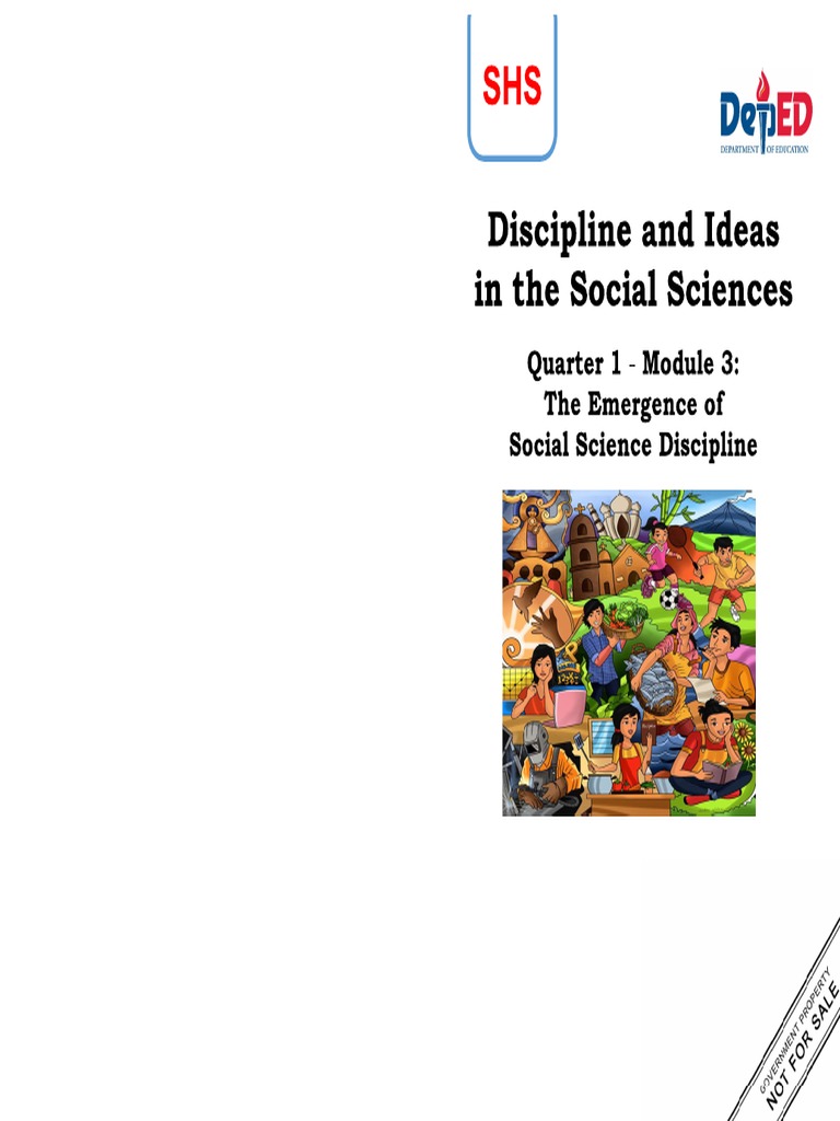 HUMSS DISS Module3 Q1 Week3 Camarines Sur Booklet 1 | PDF | Geography | Anthropology