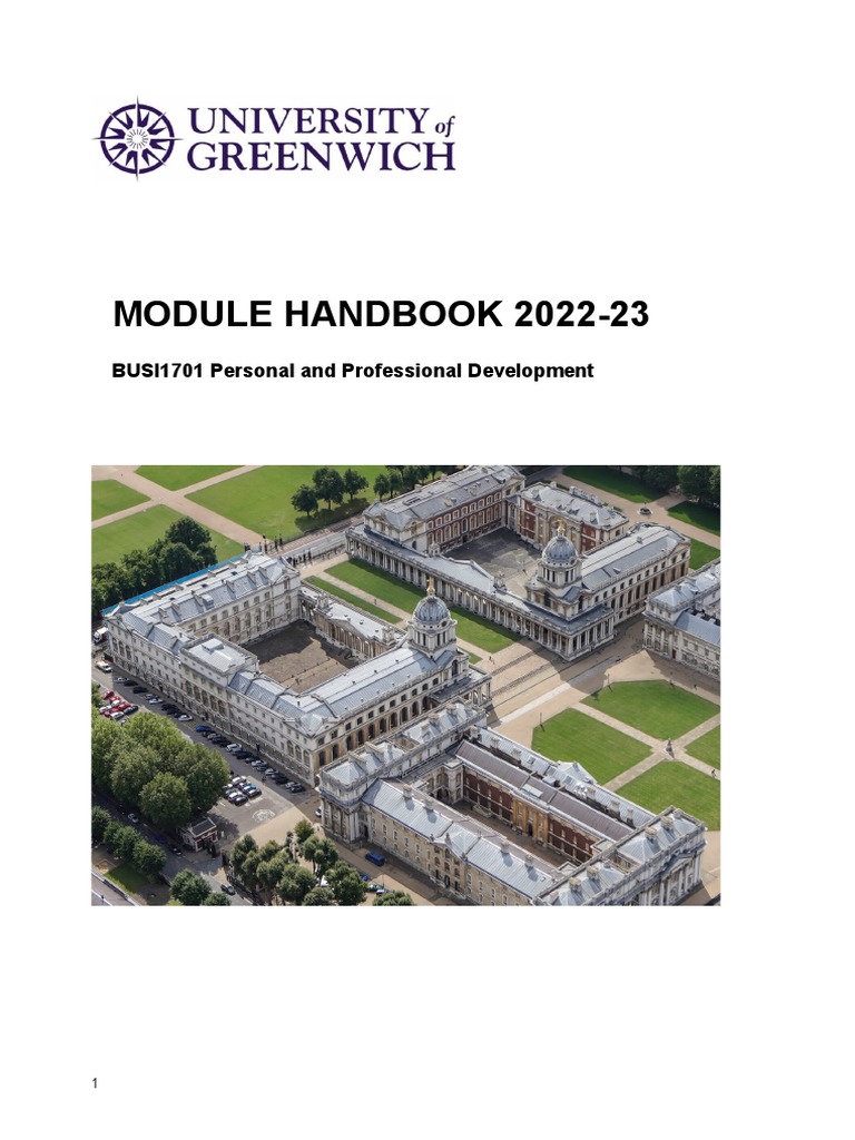 BUSI1701 PPD1 Module Handbook Partners 2022-23 (Sem 1-2023) | PDF ...