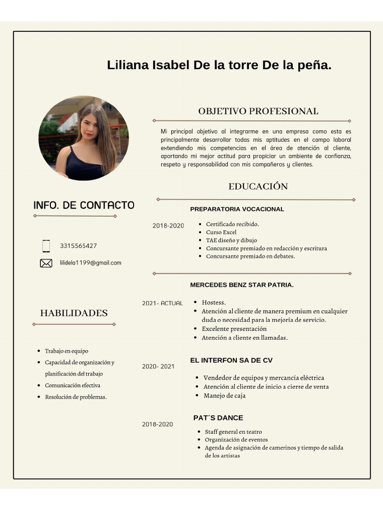 Currículum Liliana | PDF