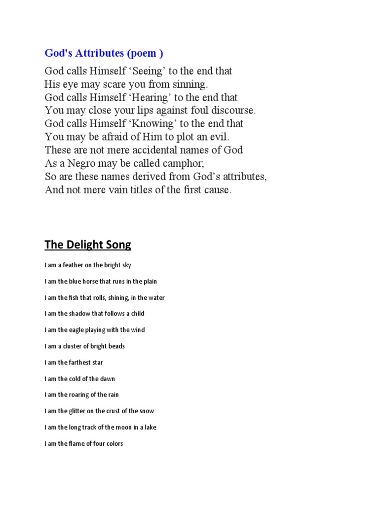 Poem 16 To 20 Text in Word File | PDF