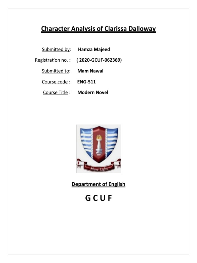 Clarissa Dalloway | PDF | Mrs Dalloway