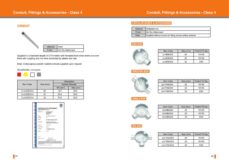 Uli Conduit Catalogue 3 3 | PDF