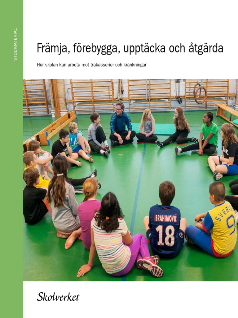 Förebygga Kränkningar Skolverket | PDF