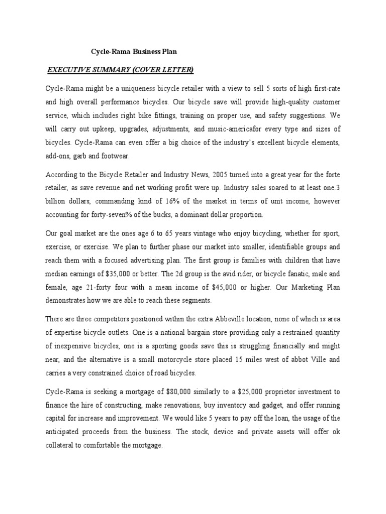 Business Plan | PDF | Retail | Economies