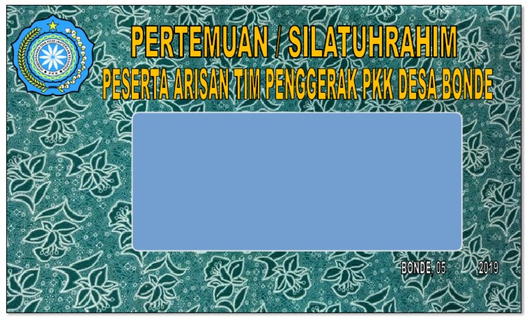 Baliho PKK Arisan | PDF