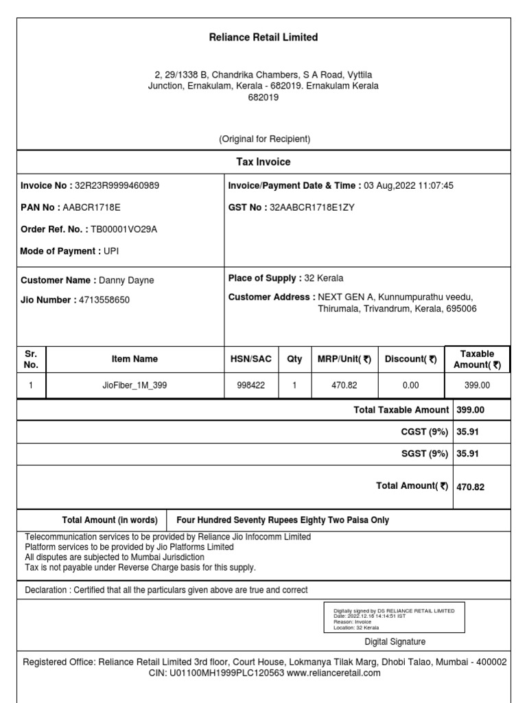 August | PDF | Receipt | Invoice