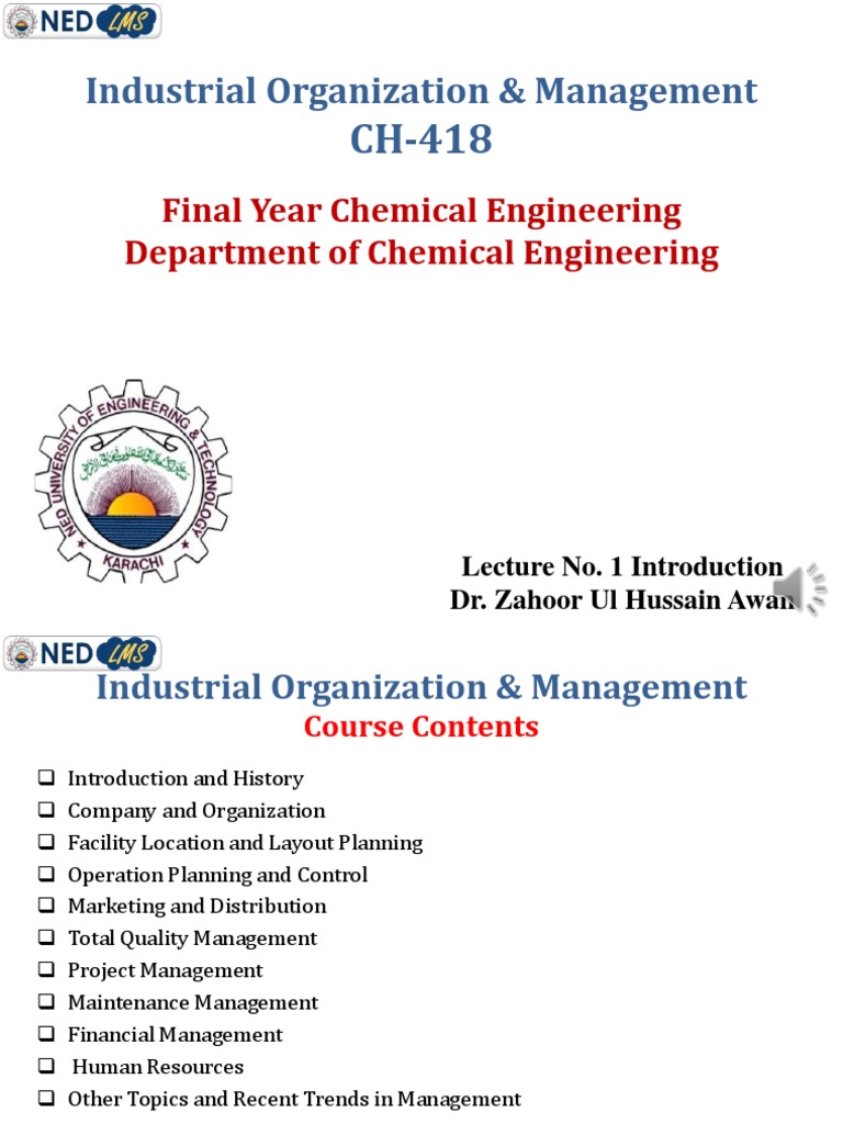 An Introduction to Industrial Organization and Management: Covering Key ...