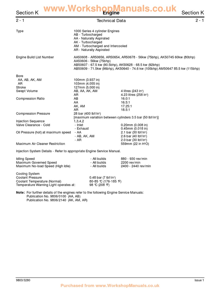 JCB 3CX - 4CX - 214 - 214e - 215 - 217 PDF Service Manual - Part178 ...