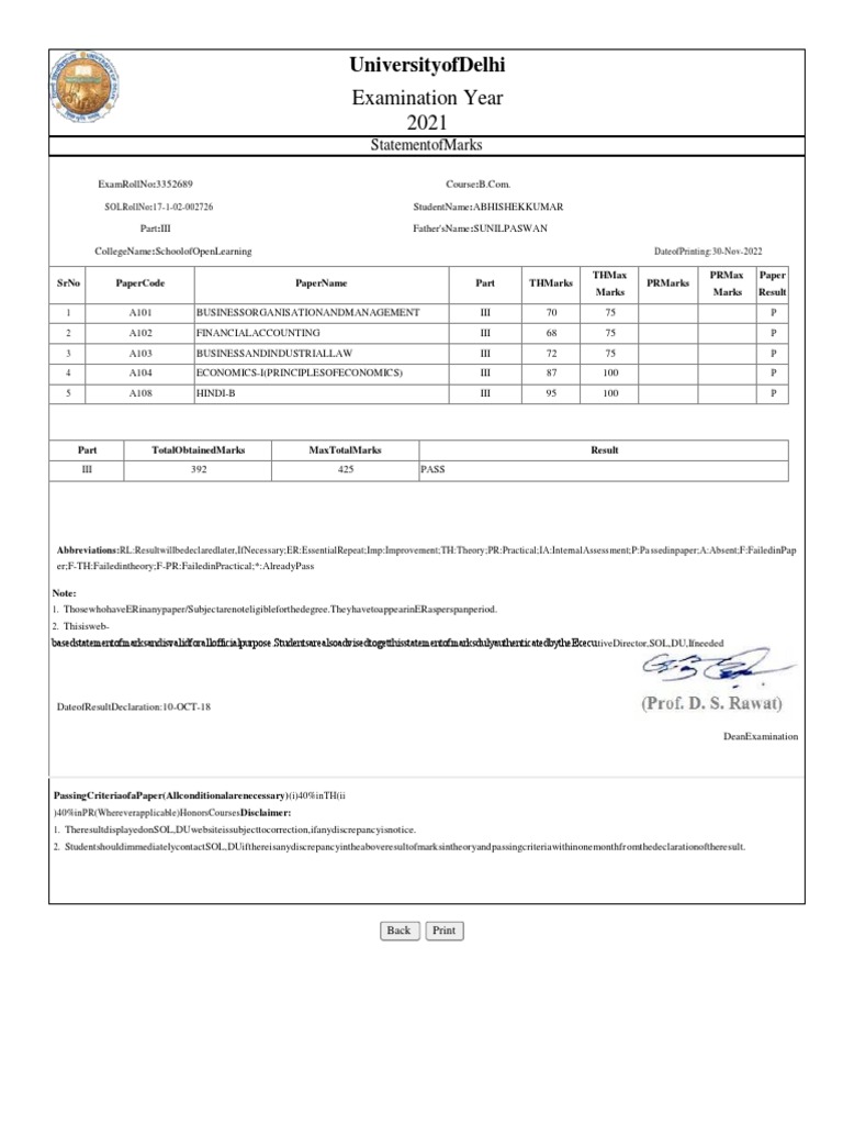 School of Open Learning 2 Home - SOL | PDF