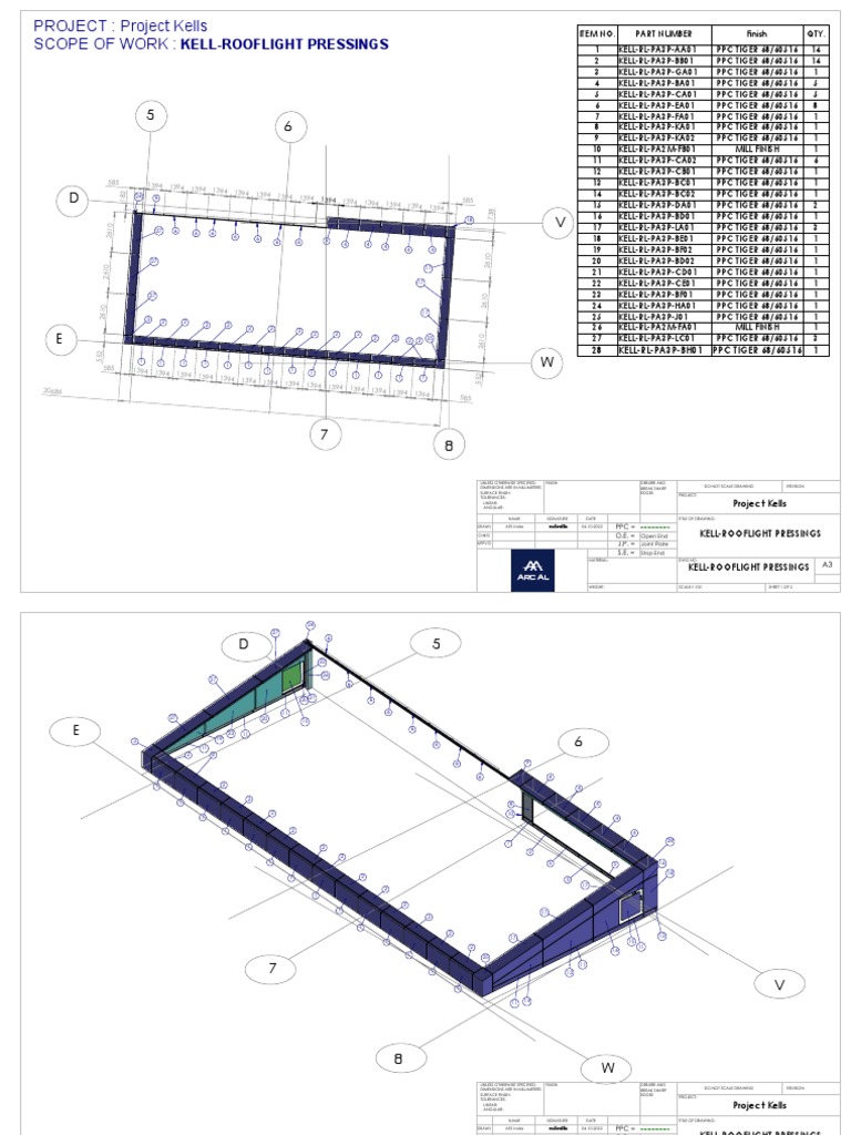 Kell Rooflight Pressings Pdf Industrial Processes Mechanical