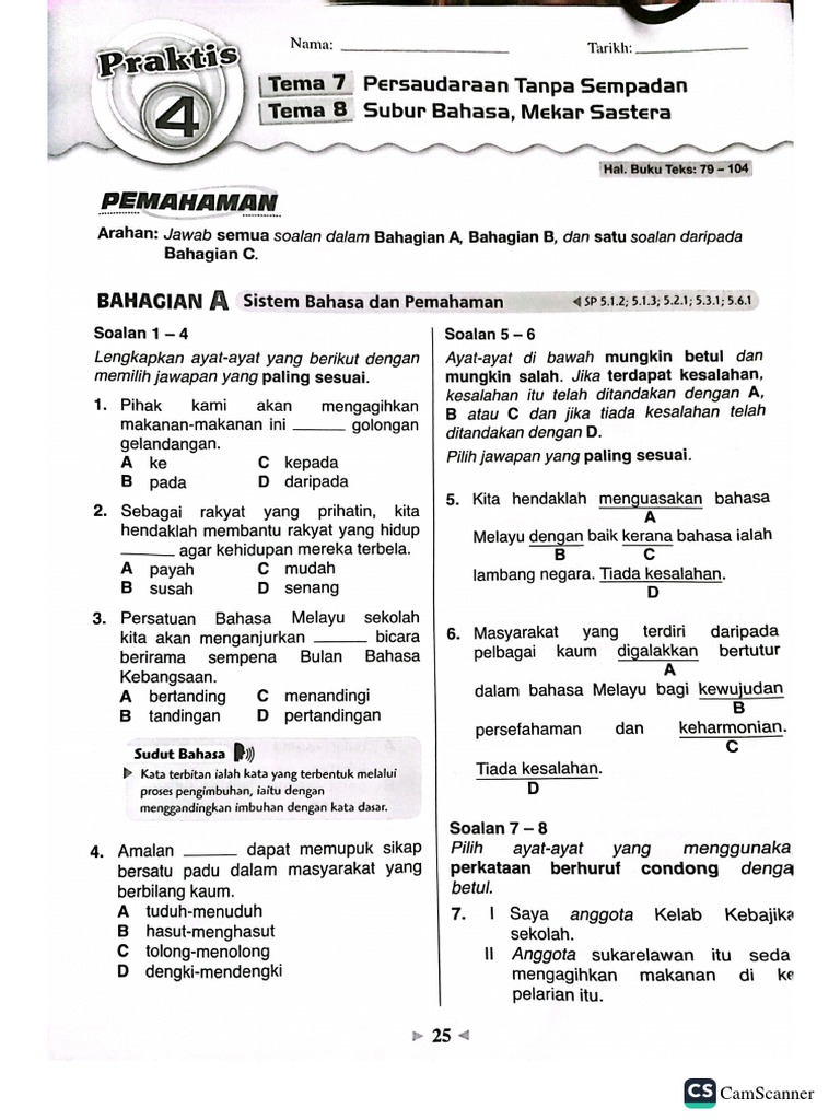 BM Latihan | PDF