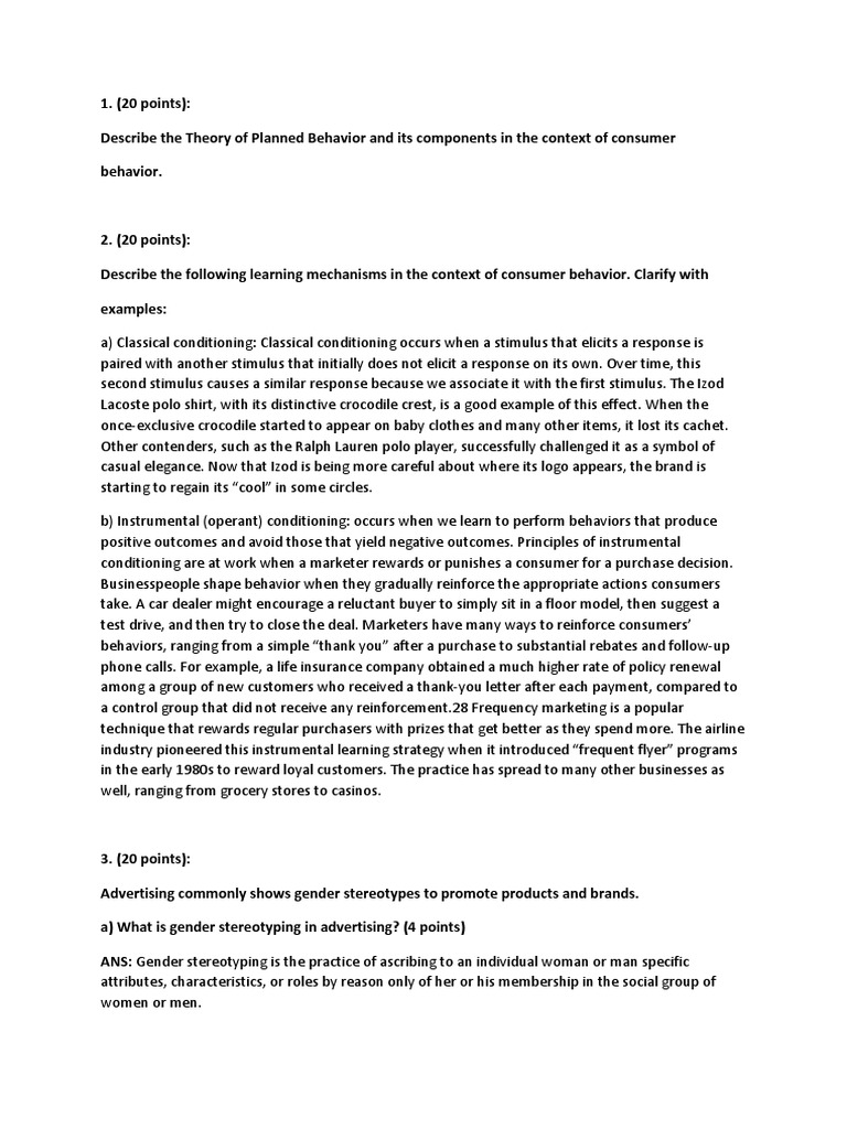 Understanding Consumer Behavior Through Learning Mechanisms, Motivation ...
