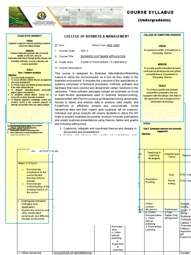 Business Software Application Pdf Microsoft Power Point