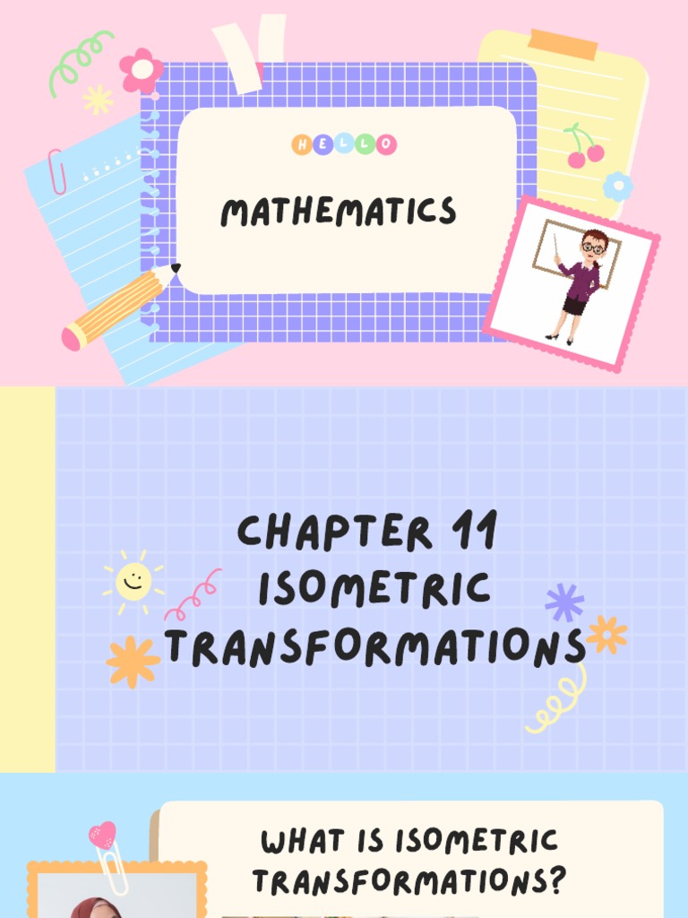 Chapter 11 Isometric Transformations | PDF